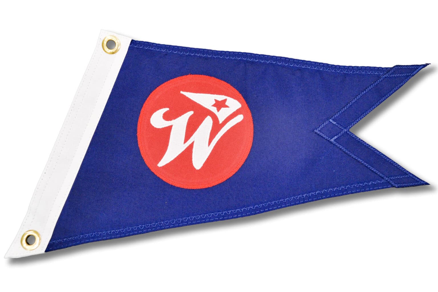 Woody Boater Pennant Burgee Flag - Skipper Rudy | Classic Boat Flags