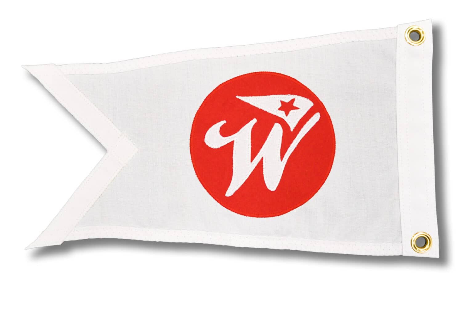 Woody Boater Pennant Burgee Flag - Skipper Rudy | Classic Boat Flags