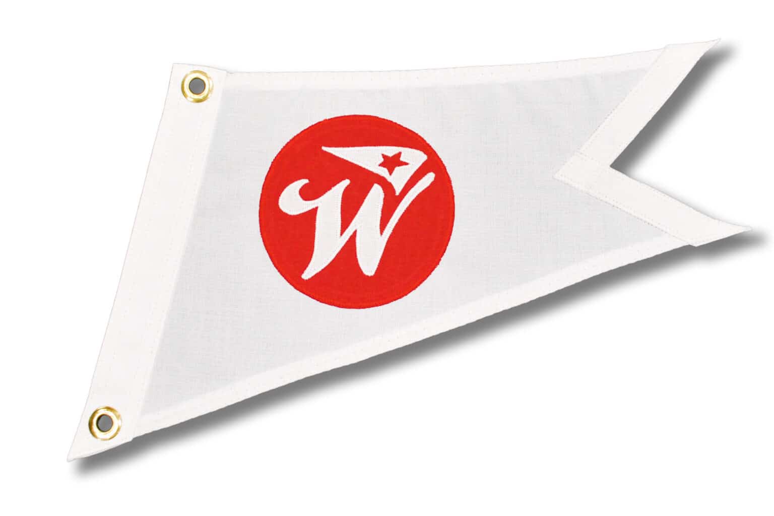 Woody Boater Pennant Burgee Flag - Skipper Rudy | Classic Boat Flags
