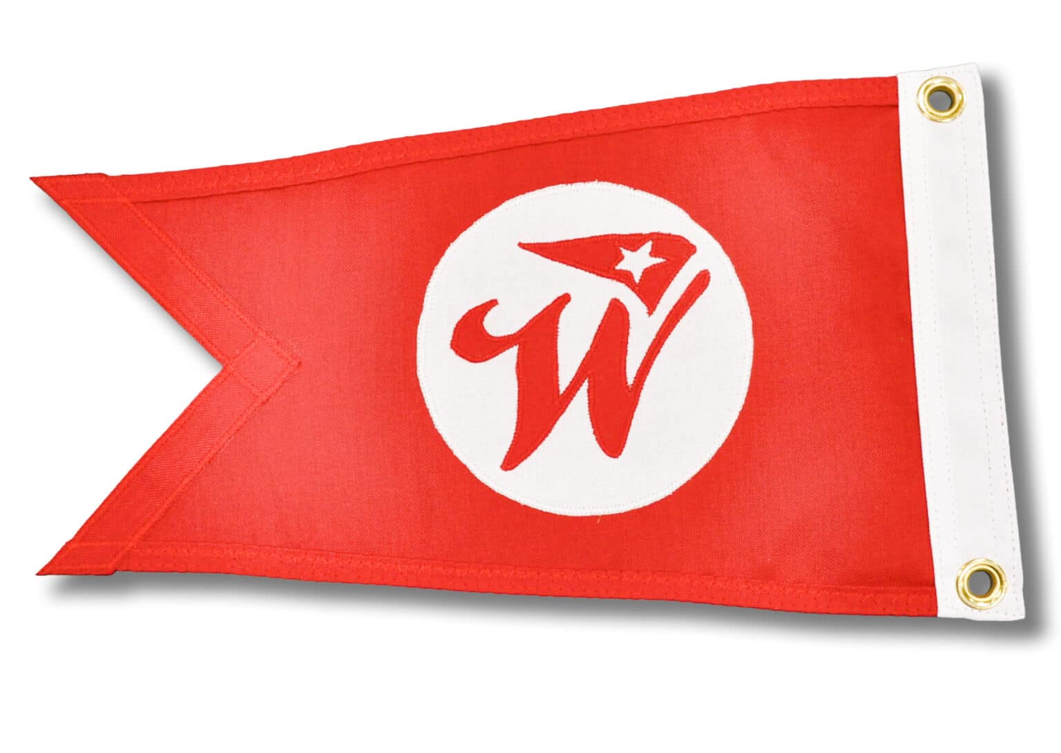 Woody Boater Pennant Burgee Flag - Skipper Rudy | Classic Boat Flags